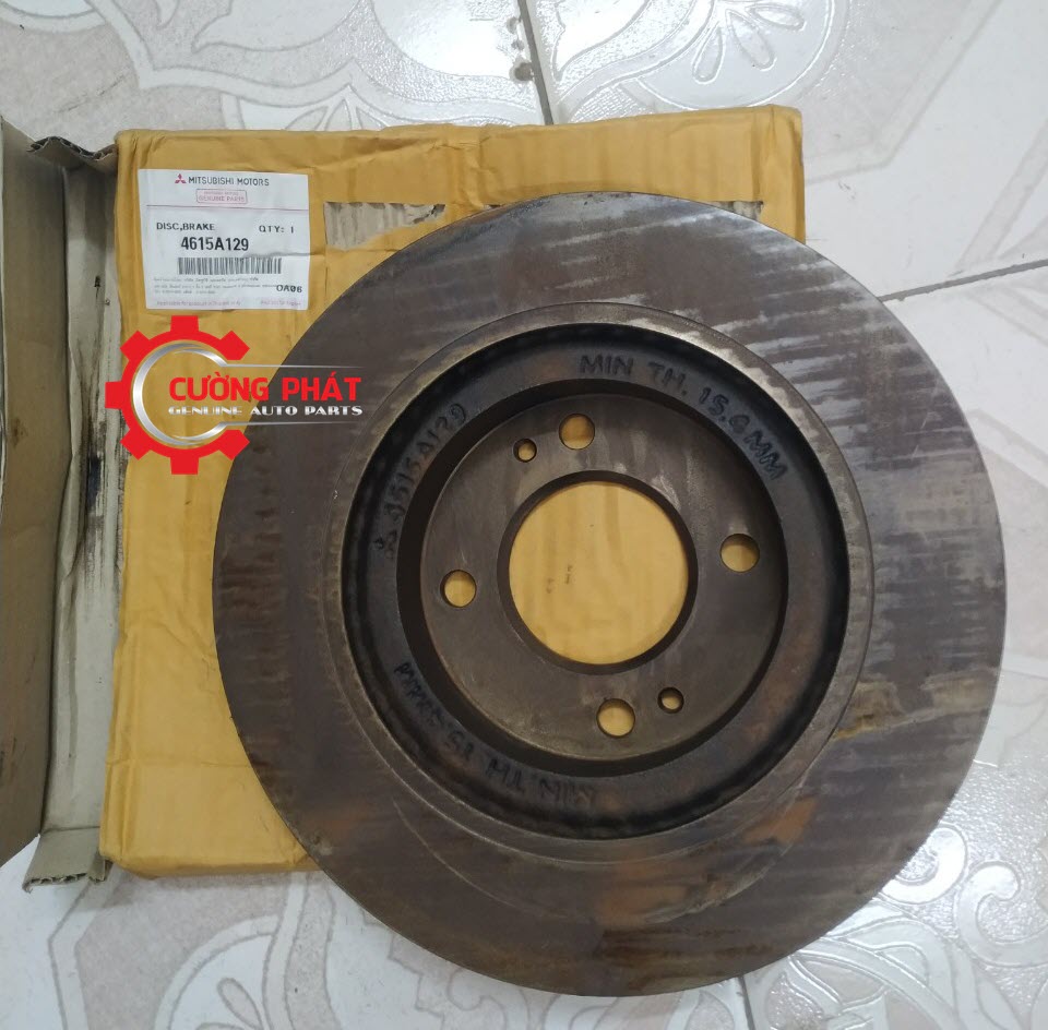 Đĩa phanh trước Mitsubishi Attrage 4615A129 chính hãng
