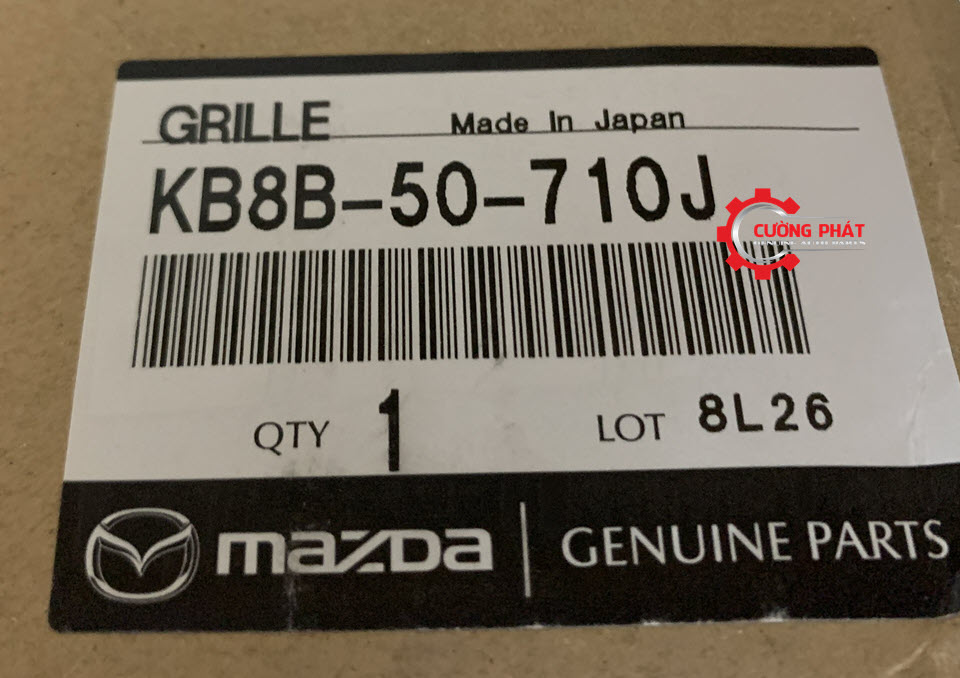 Mặt ca lăng Mazda CX5 2018 KB8B507105 (Mặt ga lăng) chính hãng
