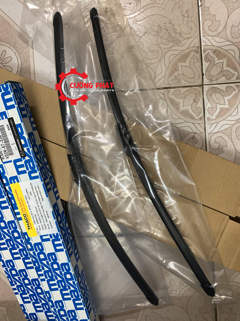 Chổi gạt mưa Mazda CX5 2018 KD2W67330 (Ngắn, dài) chính hãng