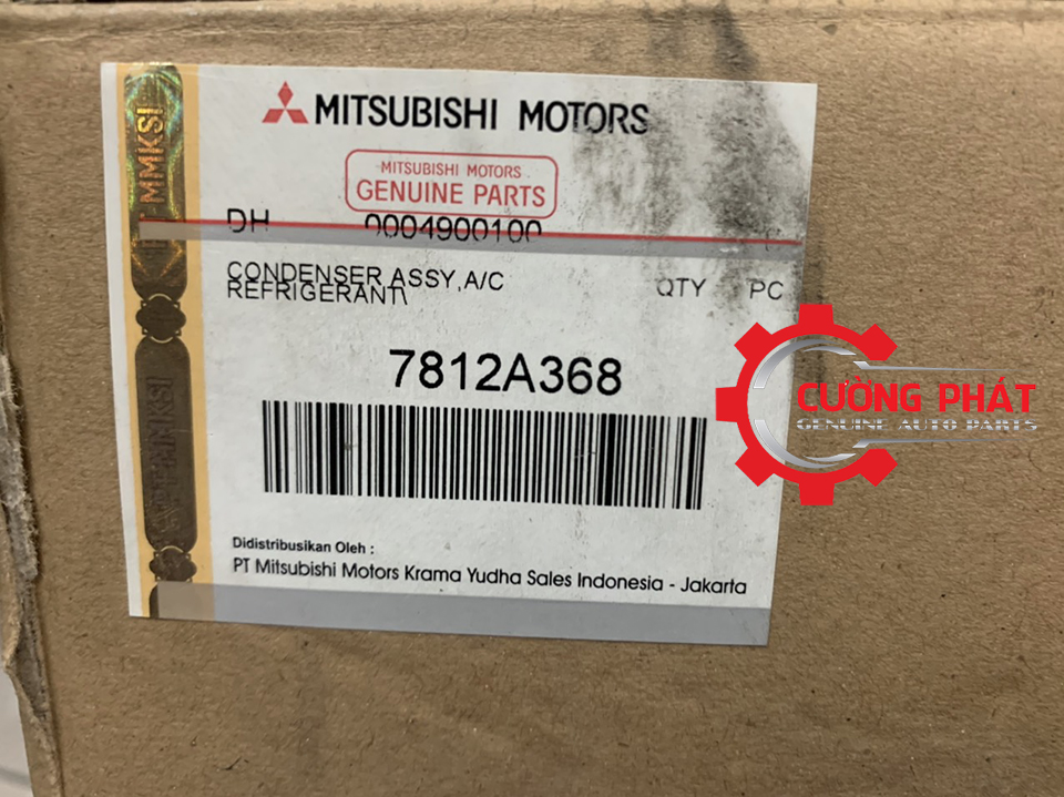 Dàn nóng Mitsubishi Xpander 2018-2025 7812A368 chính hãng