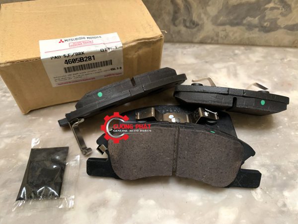 Bố thắng trước Mitsubishi Attrage, Mirage (Má phanh trước)