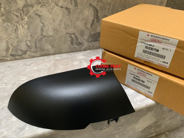 Ốp gáy gương Mitsubishi Triton 2019-2024 7632D750, 7632D749