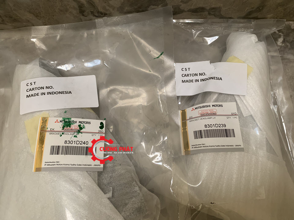 Giá lắp đèn pha Mitsubishi Xpander 2018-2021 chính hãng