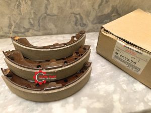 Guốc phanh sau Mitsubishi Mirage 4600A350 (Bố thắng)