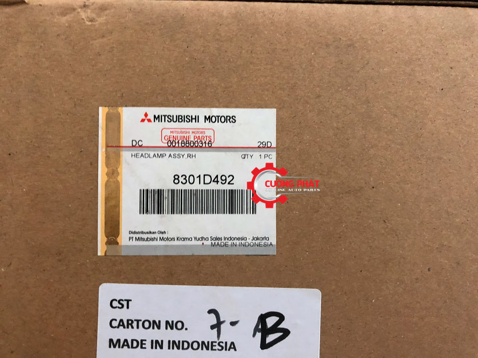 Đèn pha LED Mitsubishi Xpander 8301D491, 8301D492