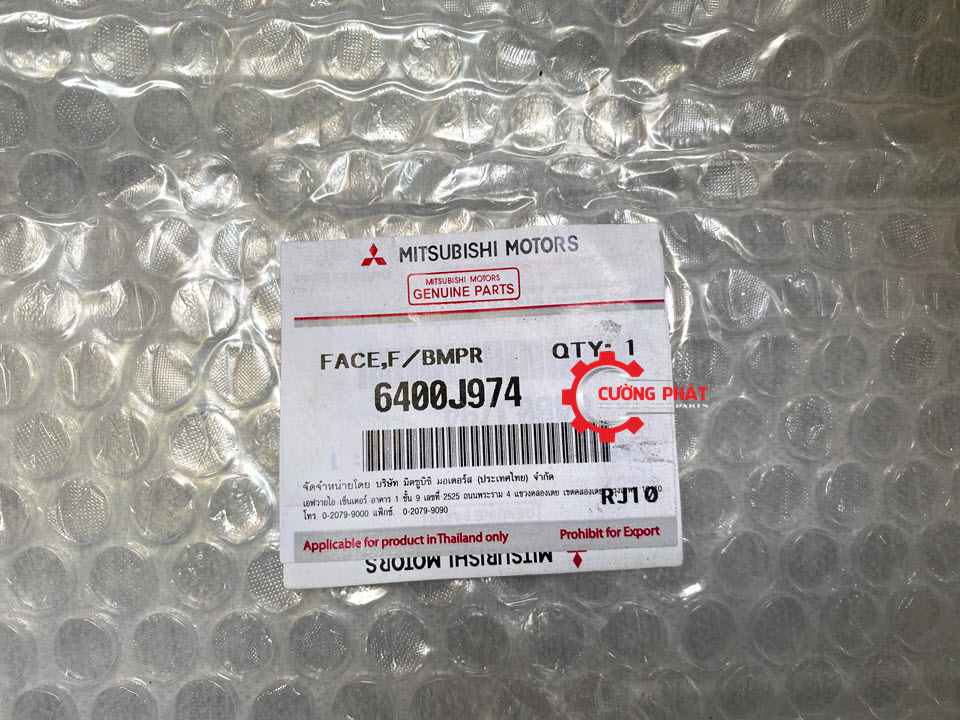 Cản trước Mitsubishi Attrage 2020-2025 6400J974 chính hãng