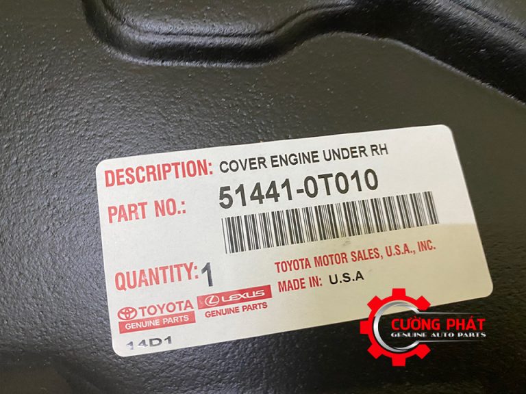 Chắn bùn gầm máy Toyota Venza 2009-2012 514410T010, 514420T010
