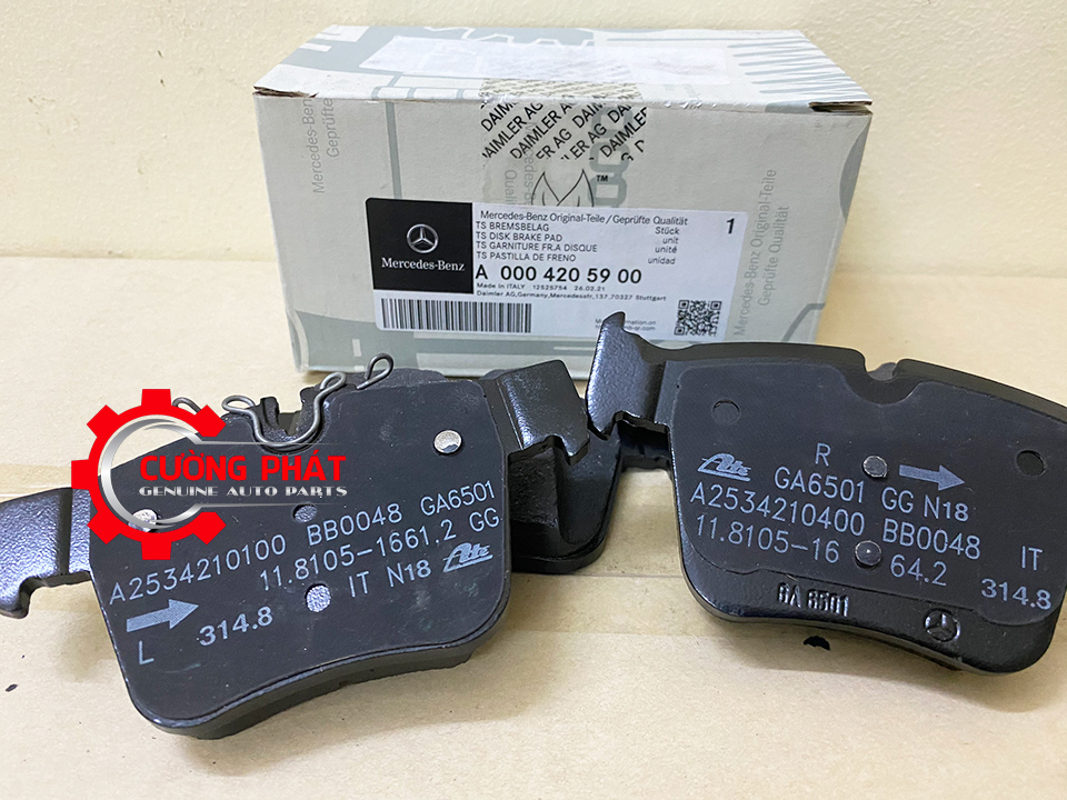 Má phanh sau Mercedes-Benz GLC A0004205900 chính hãng