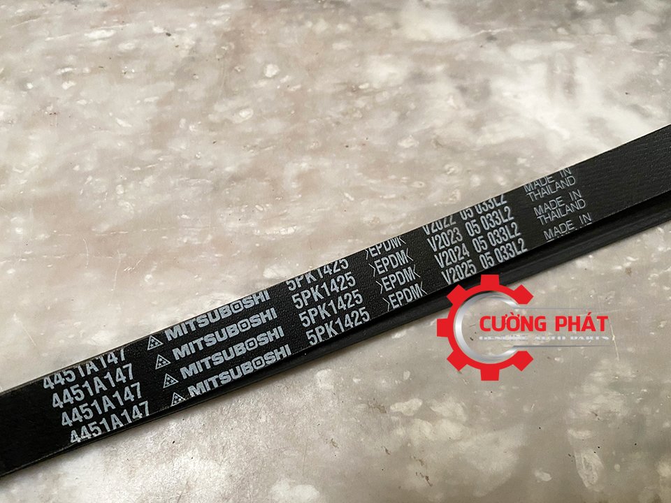 Dây curoa trợ lực Mitsubishi Triton 2019-2024 4N15