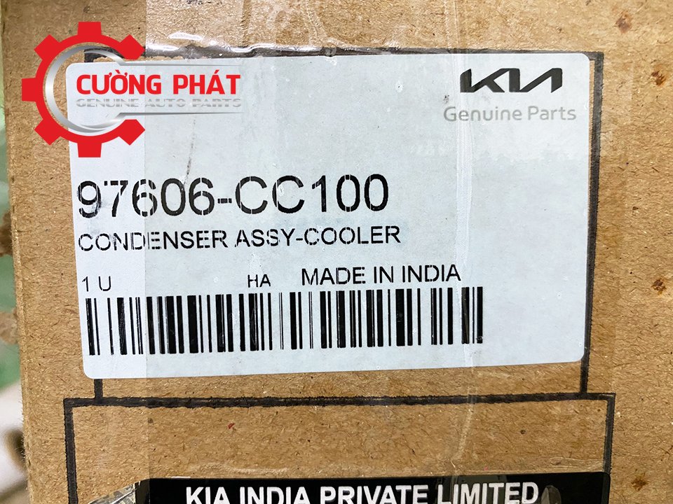 Dàn nóng KIA Sonet 2021, 2022 97606CC100 chính hãng