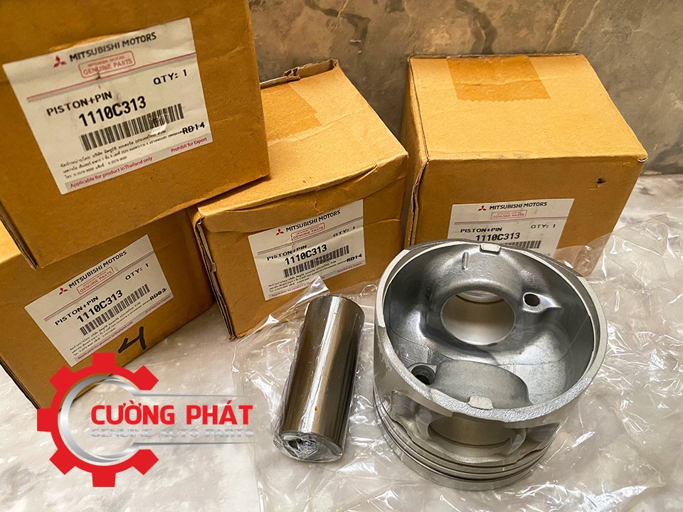 Piston cos0 Mitsubishi Triton 2009-2018 1110C316, 1110C313 chính hãng