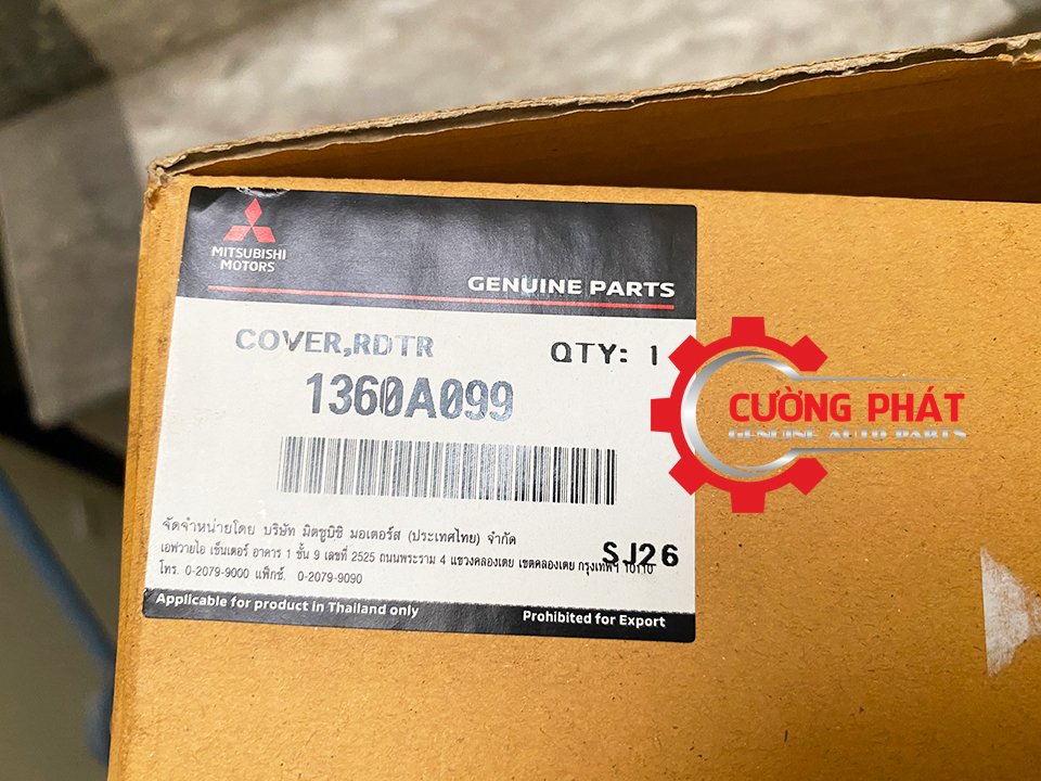 Viền lồng quạt két nước Mitsubishi Triton, Pajero Sport 2018-2024