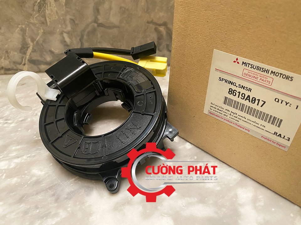 Cuộn cáp còi Mitsubishi Triton, Pajero Sport 2008-2018 8619A017