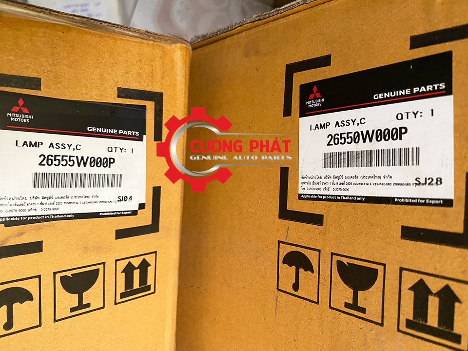 Đèn hậu Mitsubishi Pajero Sport 2021-2025 chính hãng