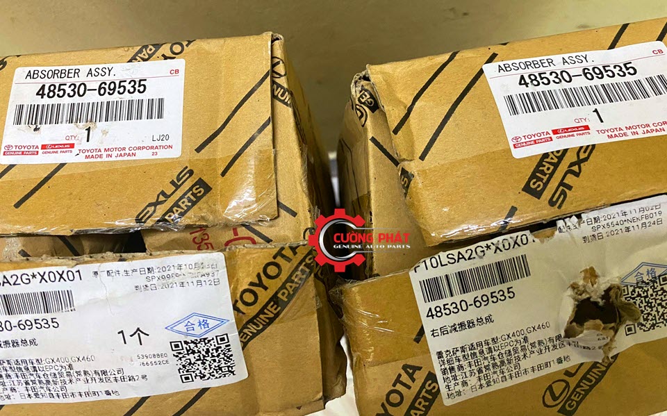 Giảm xóc sau điện Lexus GX460, Toyota Land Cruiser Prado 4853069535