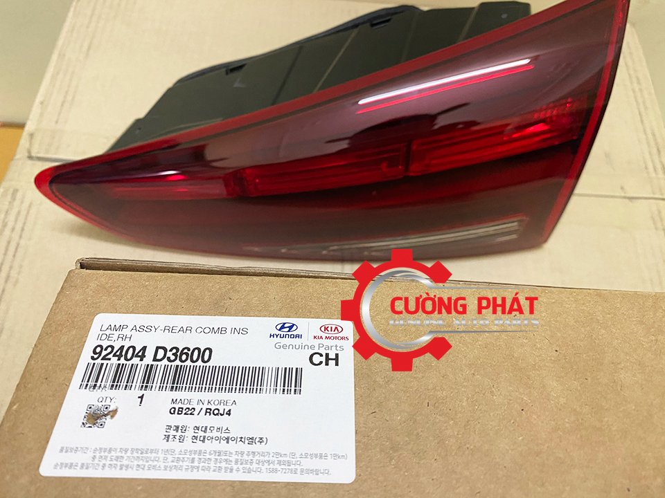 Đèn hậu trong Hyundai Tucson 2019-2022 92404D3600