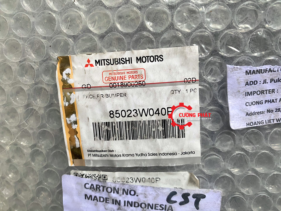 Ba đờ sốc sau Mitsubishi Xpander 2022-2025 (Cản sau)