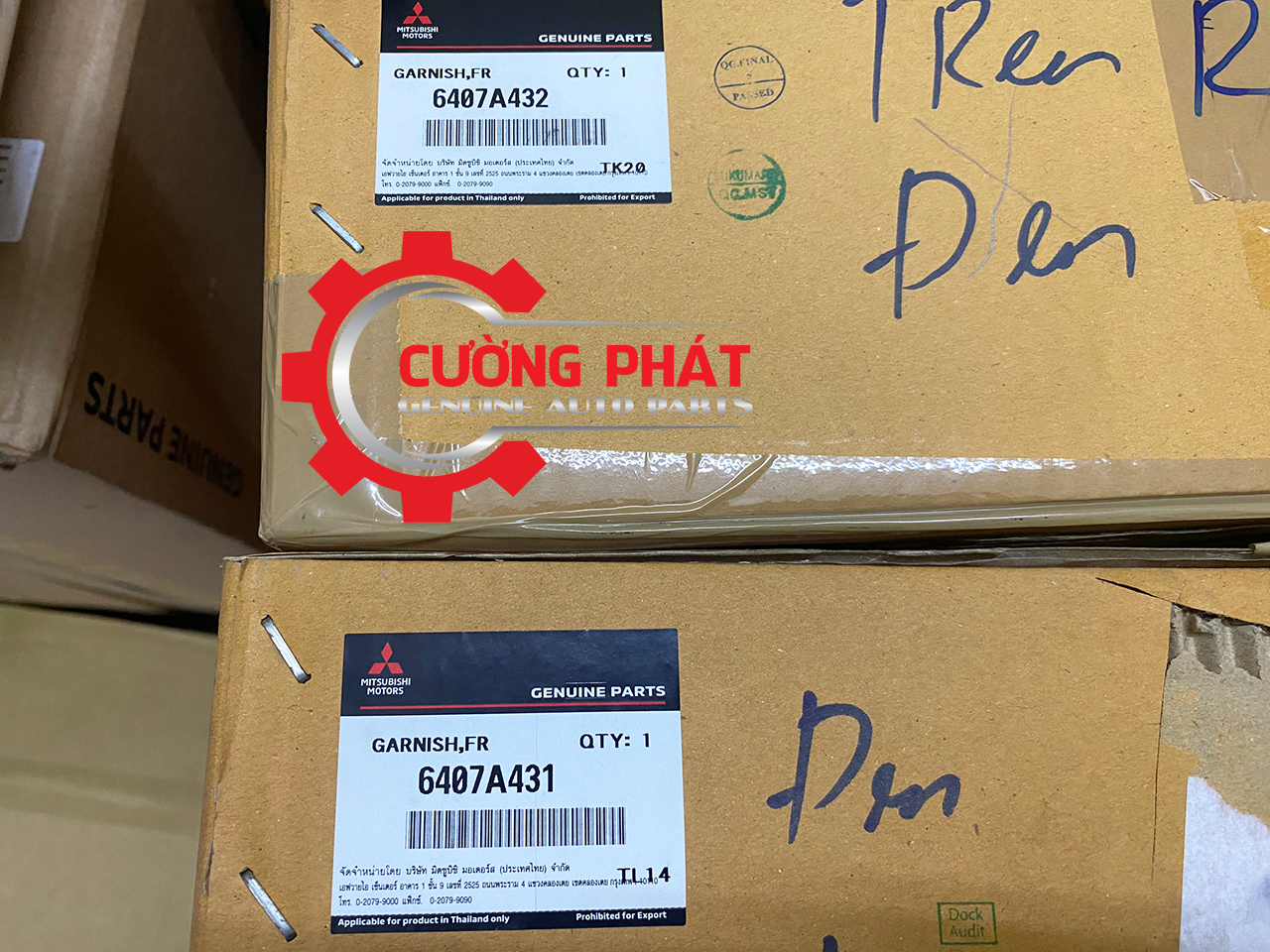 Nẹp đen cản trước Mitsubishi Triton Athlete 2021-2024