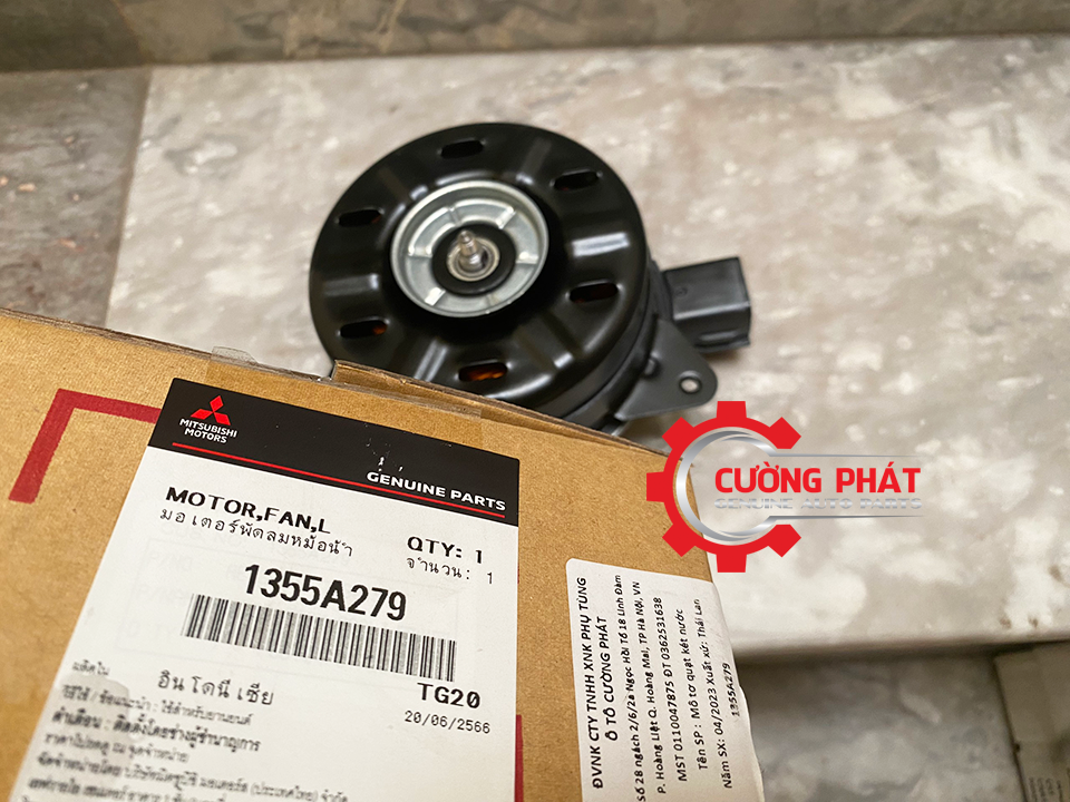 Mô tơ quạt két nước Mitsubishi Attrage, Mirage 2015-2018