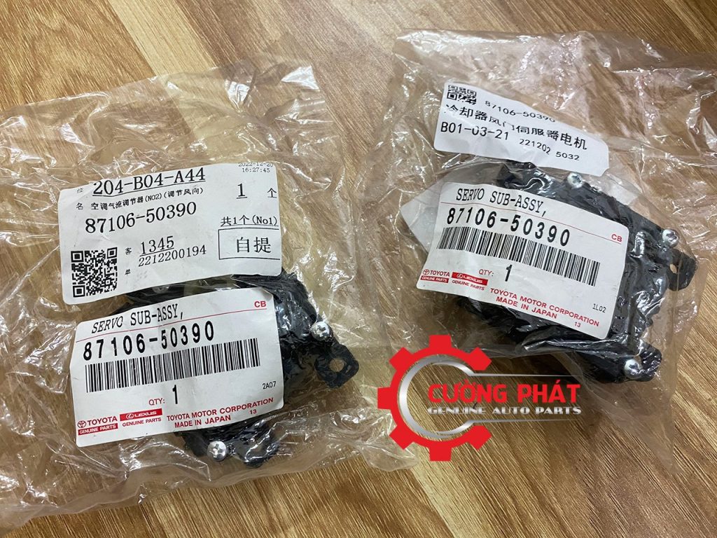 Mô tơ gió điều hòa Toyota, Lexus 8710650390 chính hãng