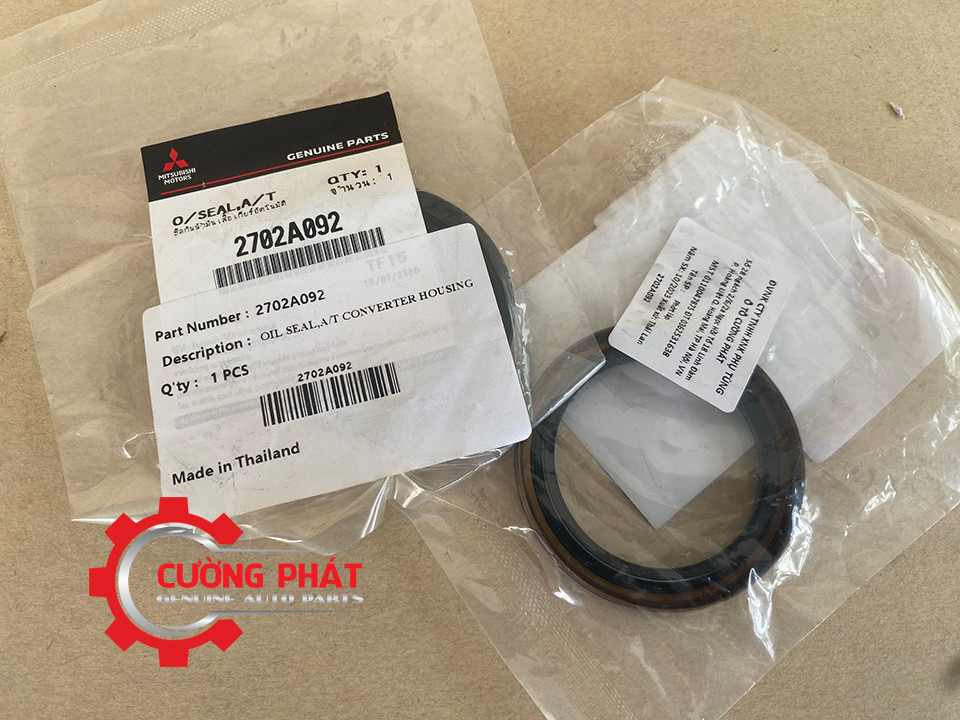 Phớt quả bí hộp số Mitsubishi Attrage, Mirage AT 2702A092