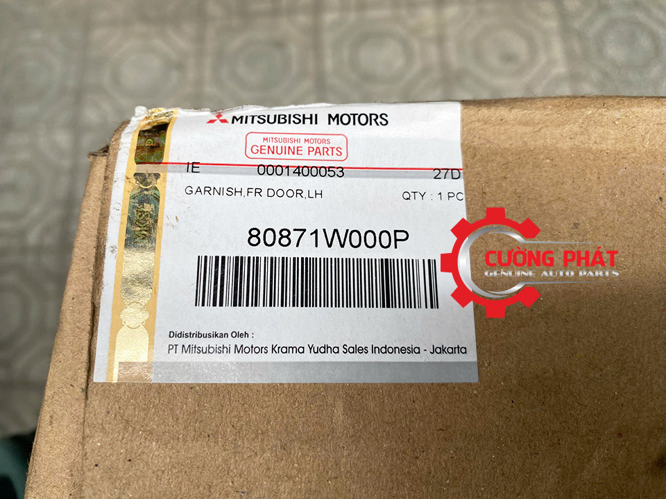 Ốp cánh cửa Mitsubishi Xpander Cross 2023-2025 chính hãng